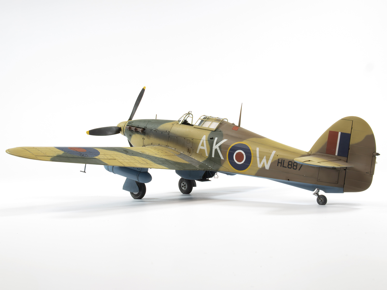 Arma Hobby 1/48, Hawker Hurricane Mk.IIc, finished in the livery of Albert Houle's regular mount ...